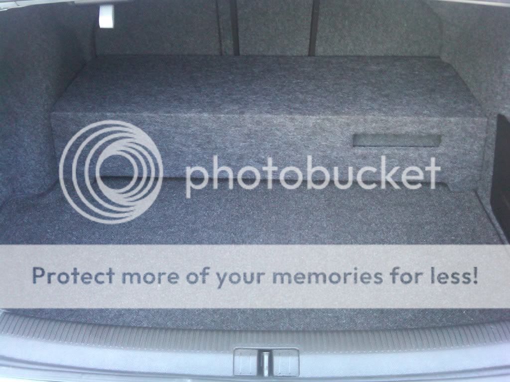 Semi-Stealth Sub Install | VW Vortex - Volkswagen Forum